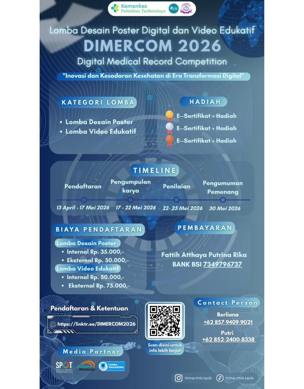 DIMERCOM 2026 (Digital Medical Record Competition) | Silomba.id ...
