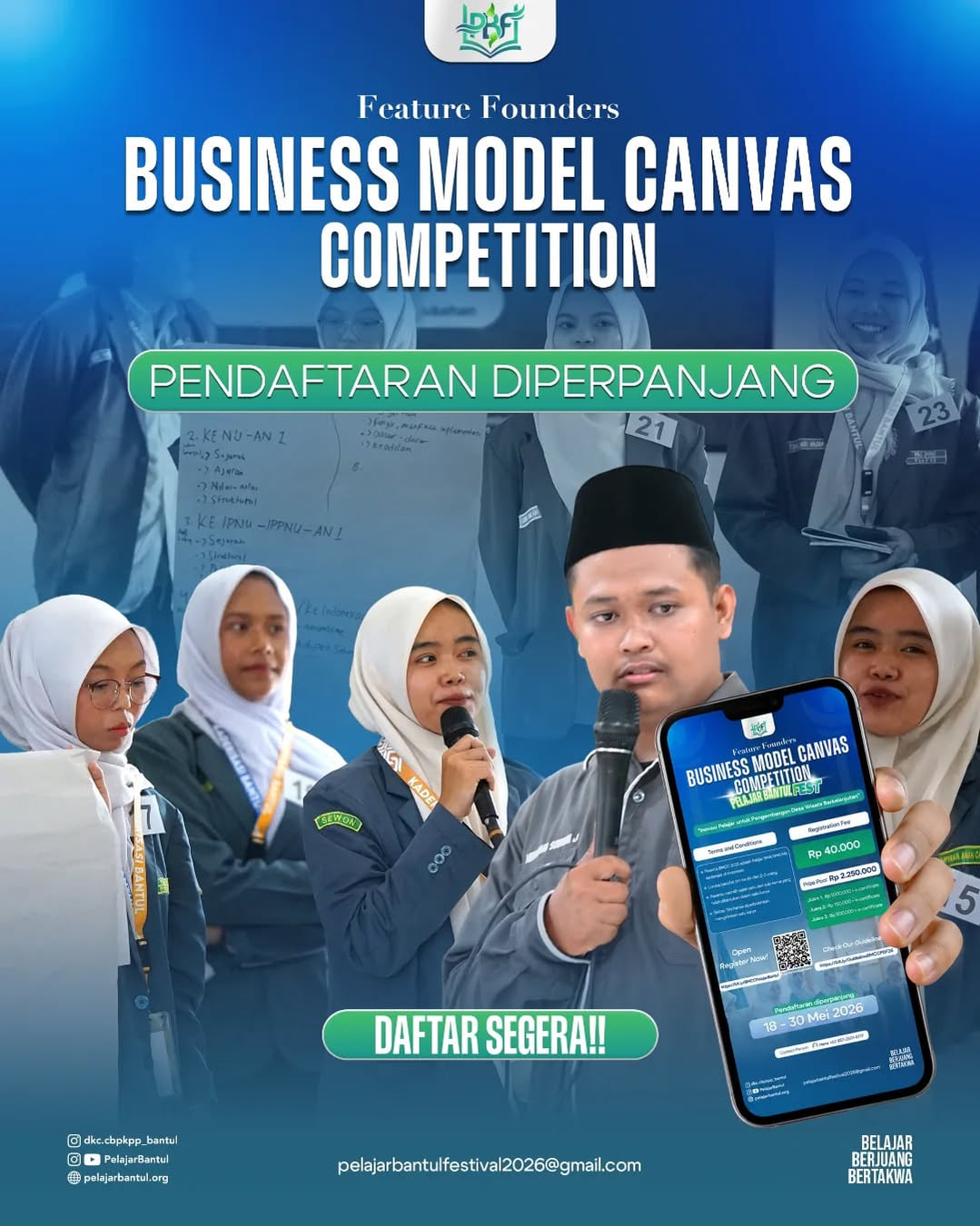 Business Model Canvas Competition Pelajar Bantul Fest 2026 | Silomba.id ...