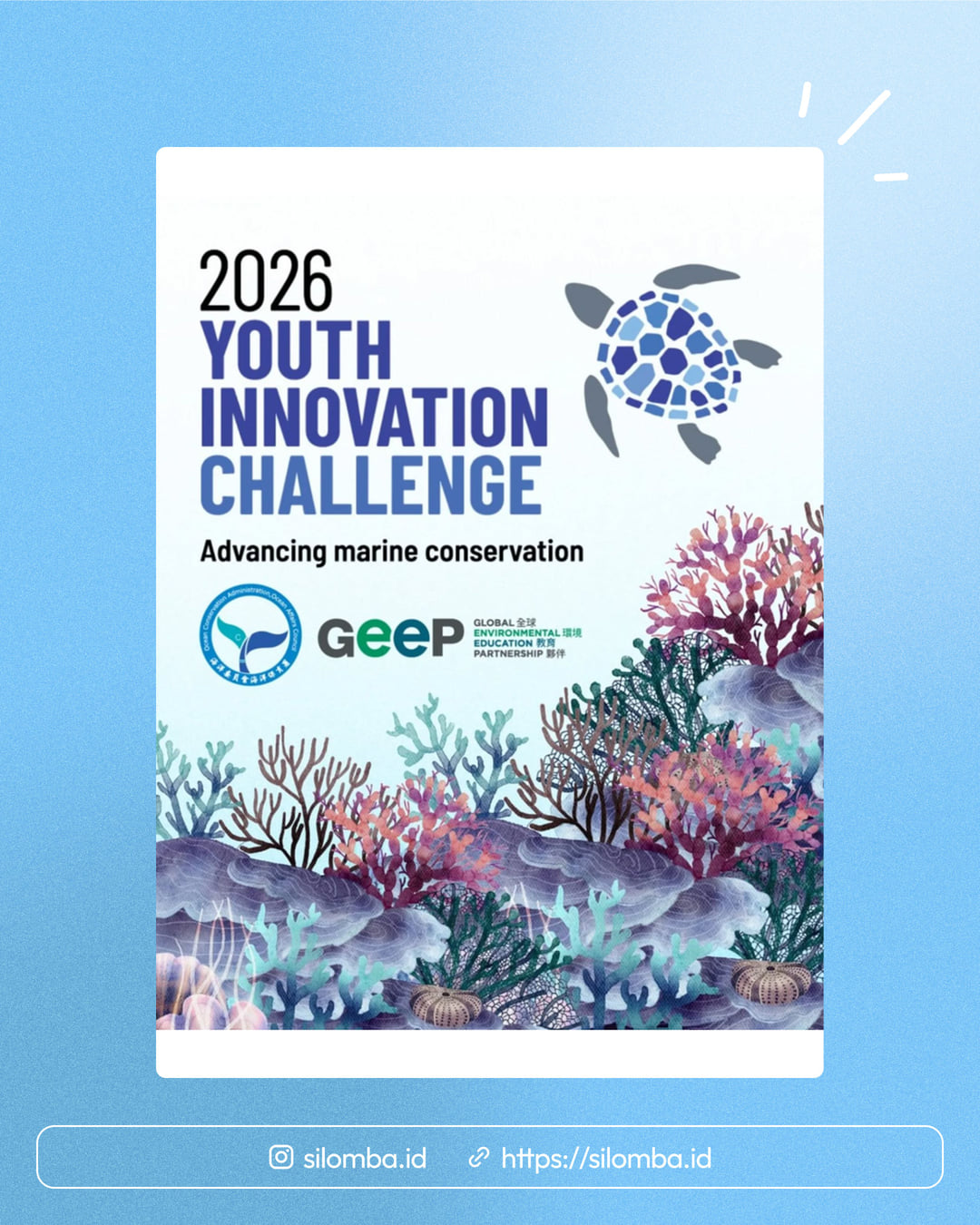 2026 Youth Innovation Challenge (YIC): Advancing Marine Conservation ...